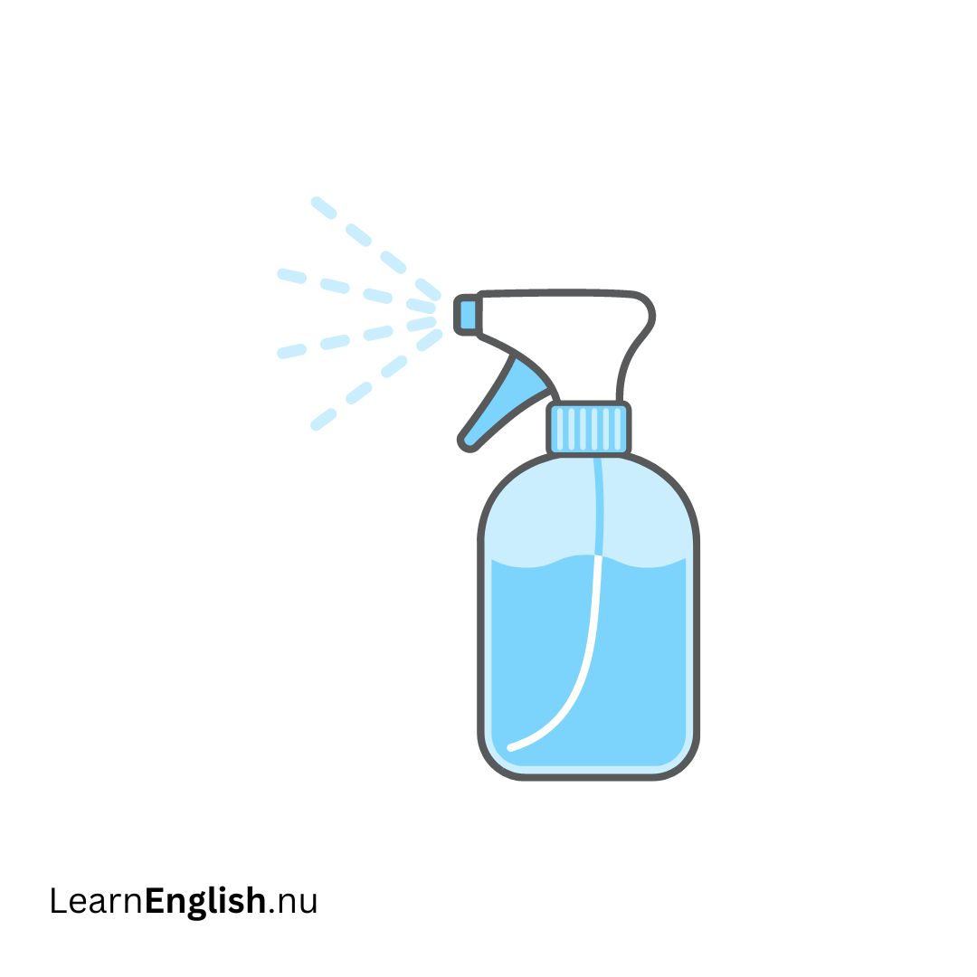 Swedish Lessons: Swedish cleaning tools Vocabulary Words - learn swedish