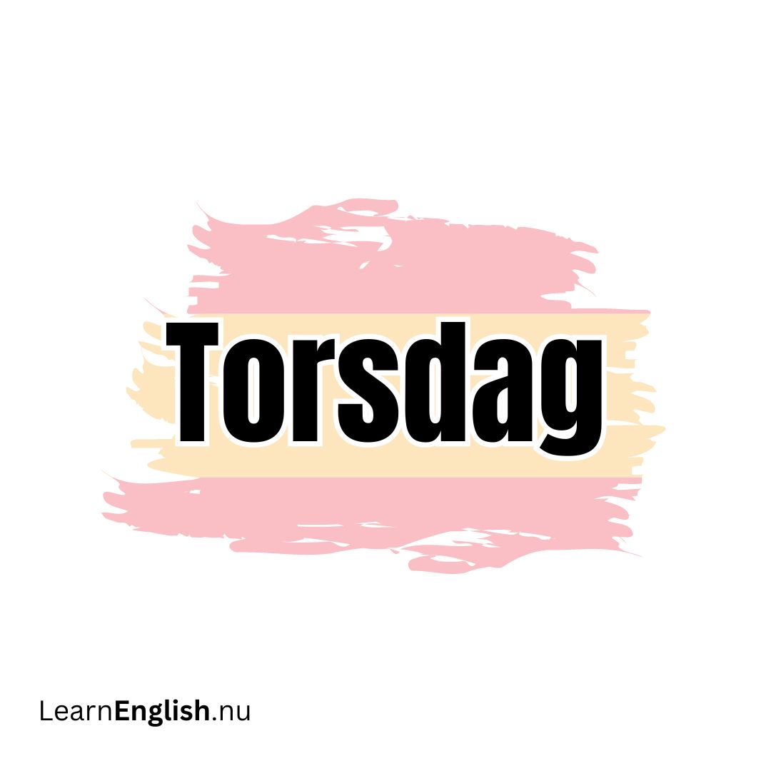 Days of the Week in Swedish - Days in Swedish - learn swedish