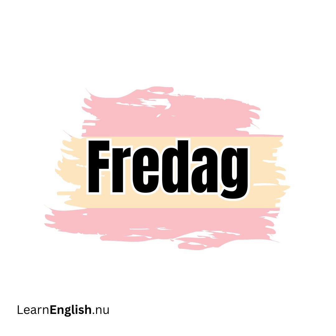 Days of the Week in Swedish - Days in Swedish - learn swedish