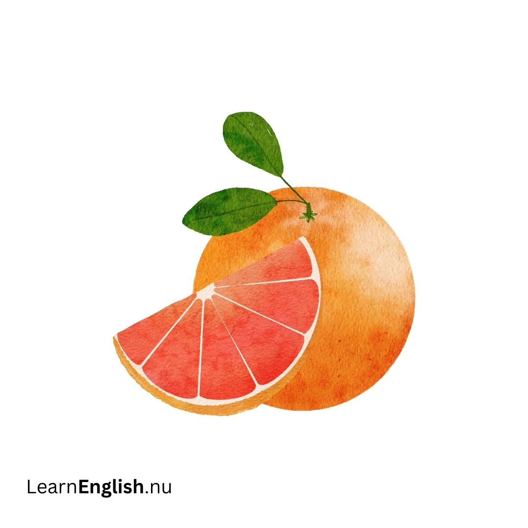 List of fruits in Swedish - learn swedish