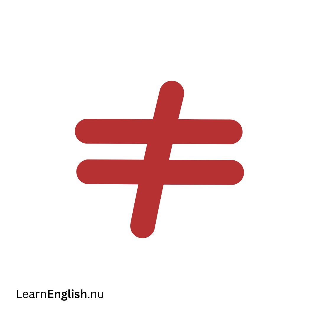 Mathematical Symbols in Swedish - learn swedish