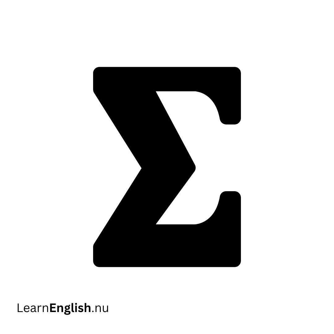 Mathematical Symbols in Swedish - learn swedish