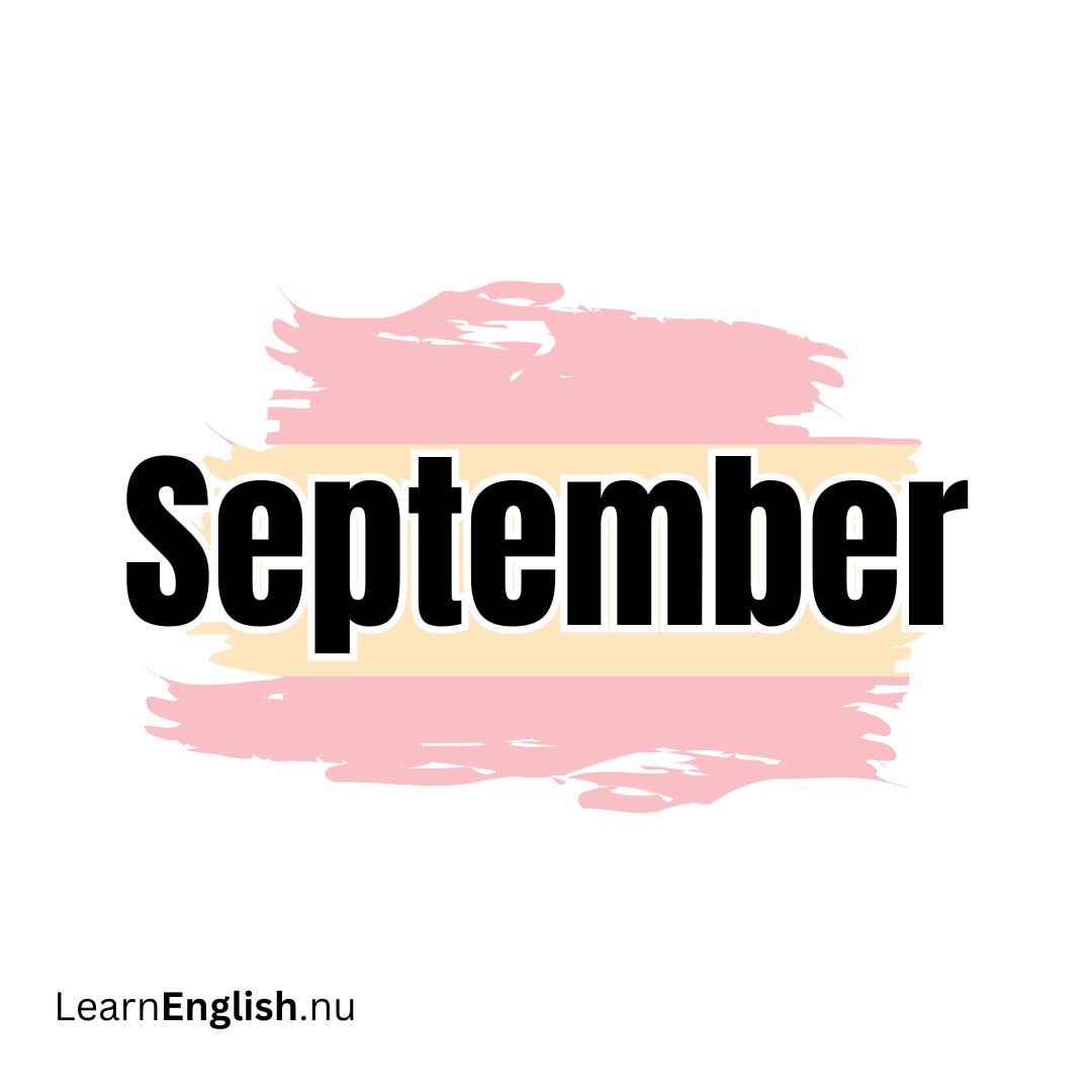 Months in Swedish - Swedish Months of the Year - learn swedish