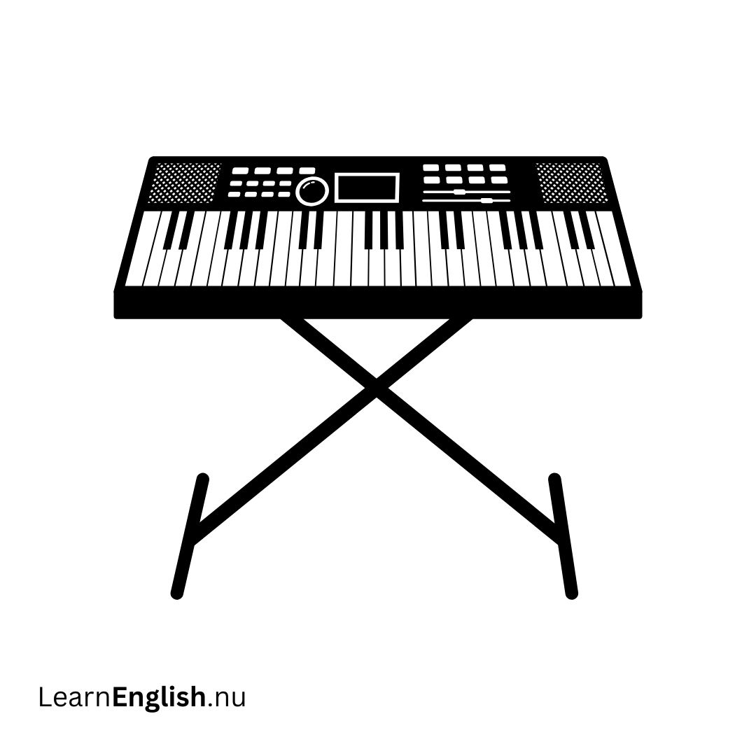 Musical instruments names in Swedish language - learn swedish