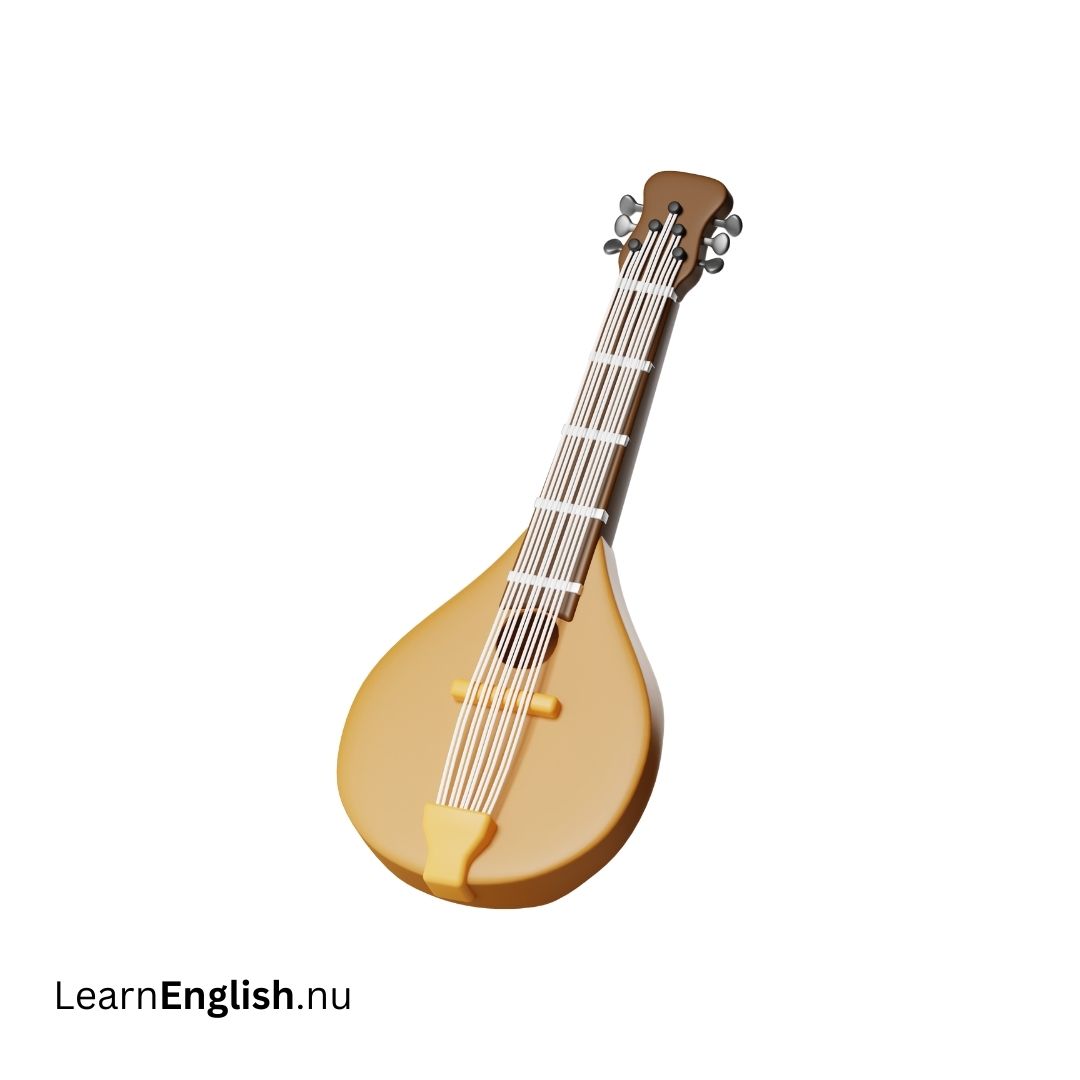 Musical instruments names in Swedish language - learn swedish