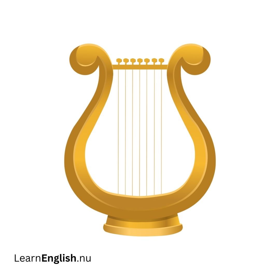 Musical instruments names in Swedish language - learn swedish