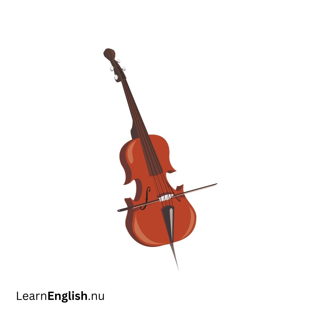 Musical instruments names in Swedish language - learn swedish