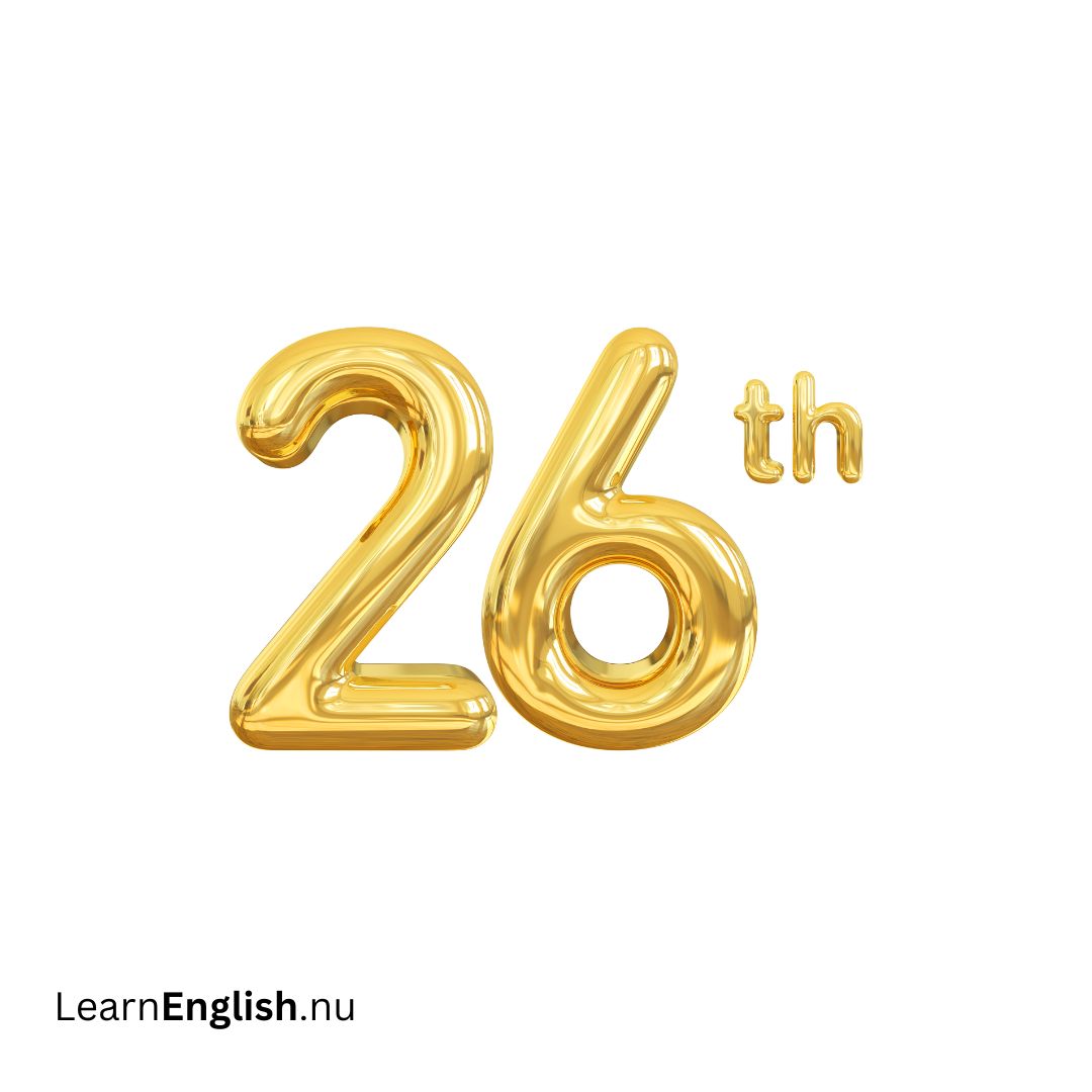 Swedish ordinal numbers - Ordinal Numbers in Swedish - learn swedish