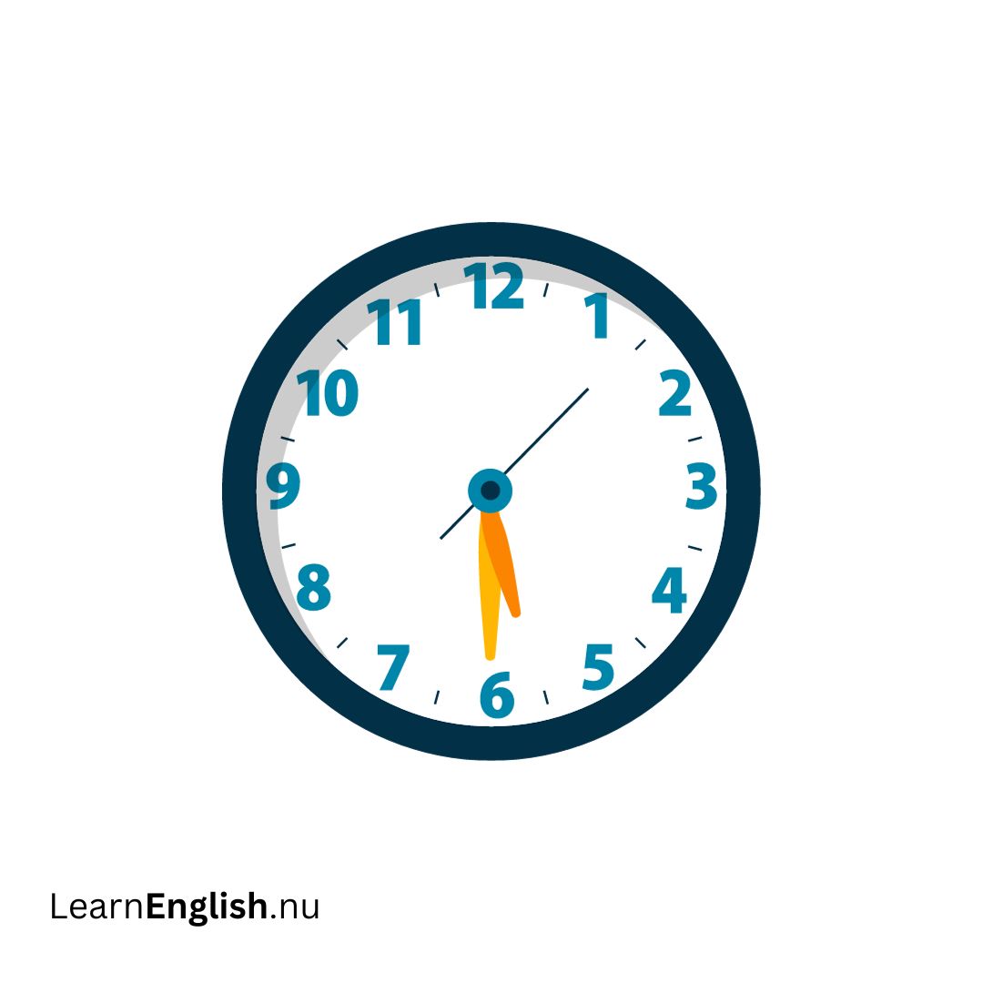 Time Vocabulary in Swedish - Telling Time in Swedish - learn swedish
