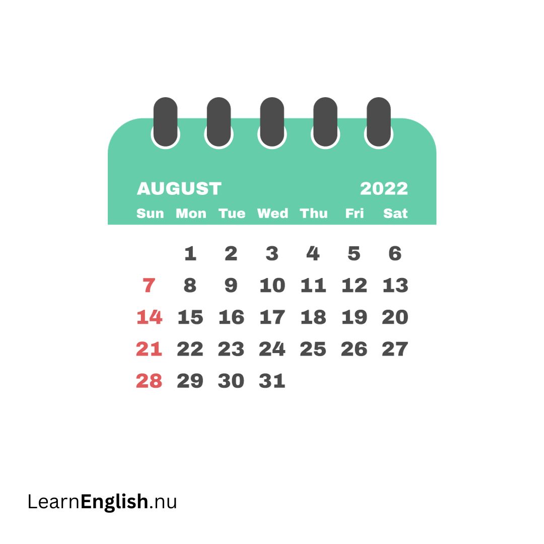 Time Vocabulary in Swedish - Telling Time in Swedish - learn swedish